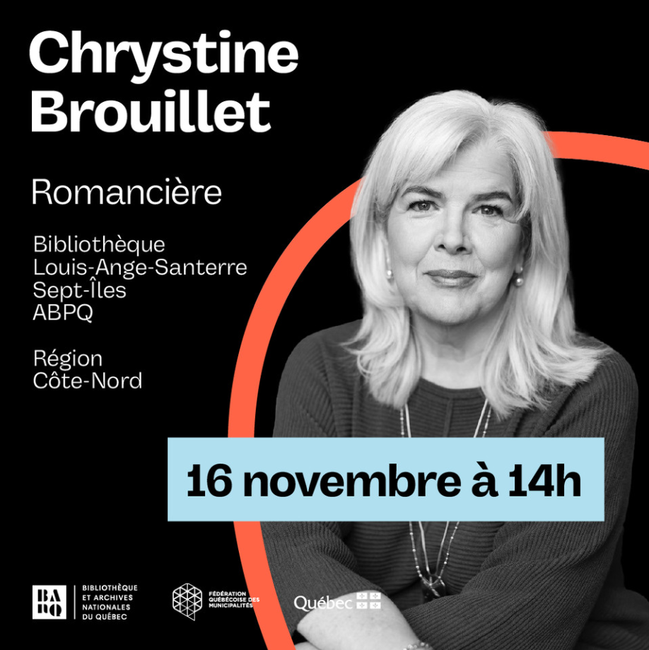 Atelier d'écriture Lettres attachées avec Chrystine Brouillet ...